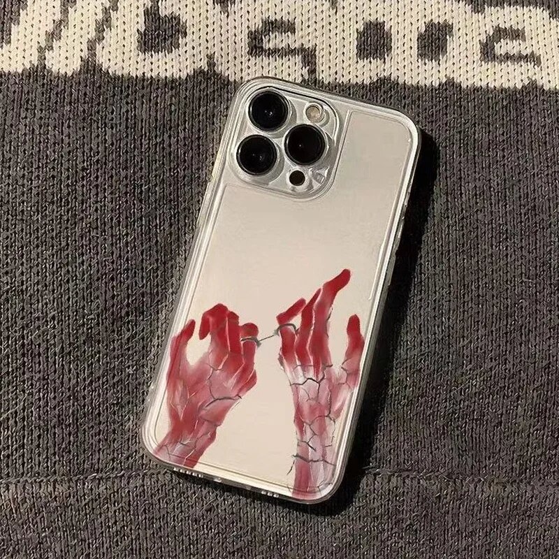 Чехол для телефона Lmmcjj с эффектом потрескавшейся кожи для iPhone 17 Air 14 Pro Айфон 14 Про Макс