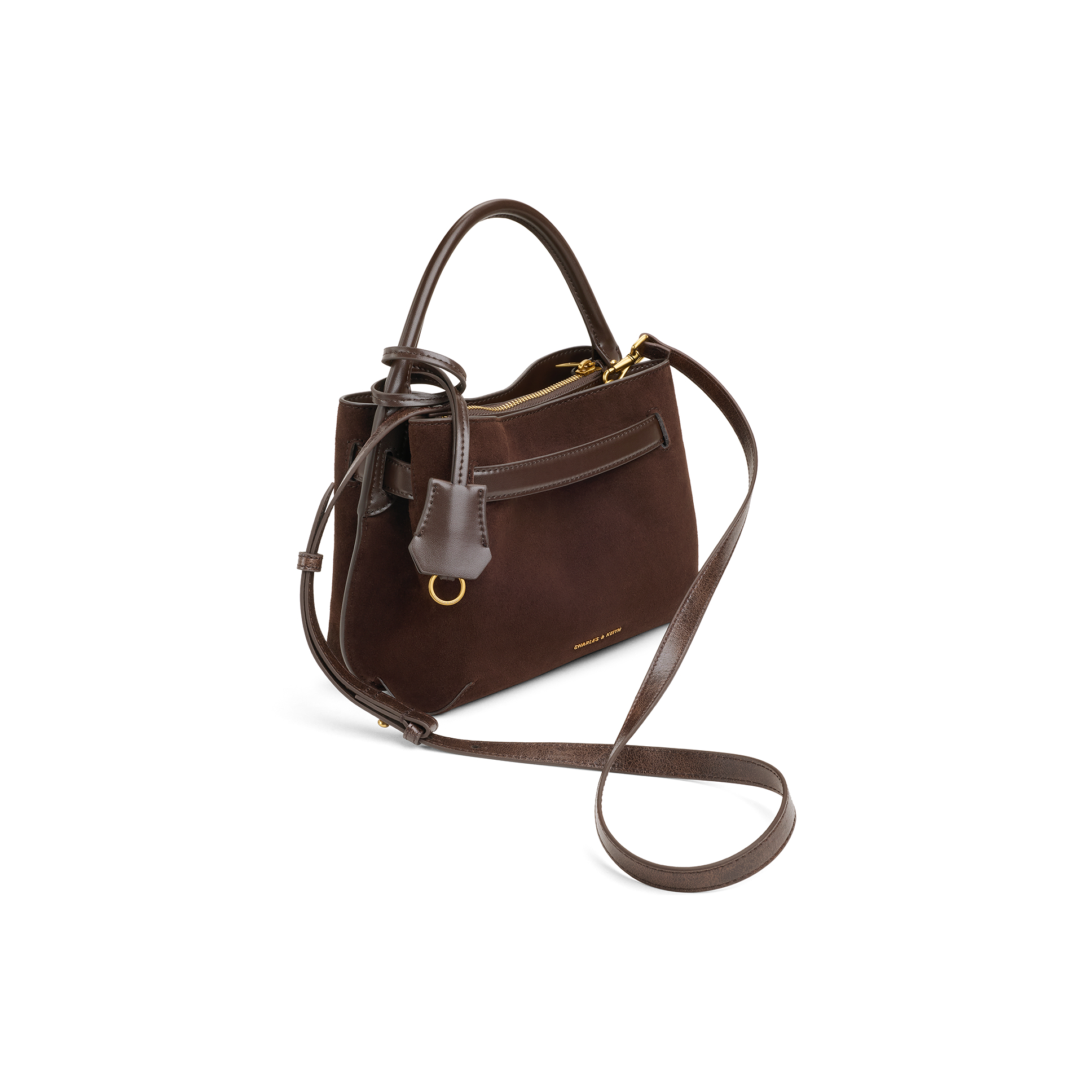 Сумка CHARLES & KEITH, фактура матовая — фото 1