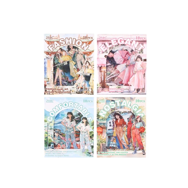 Mr.Paper наклейки для скрапбукинга 6 шт. S24081-B