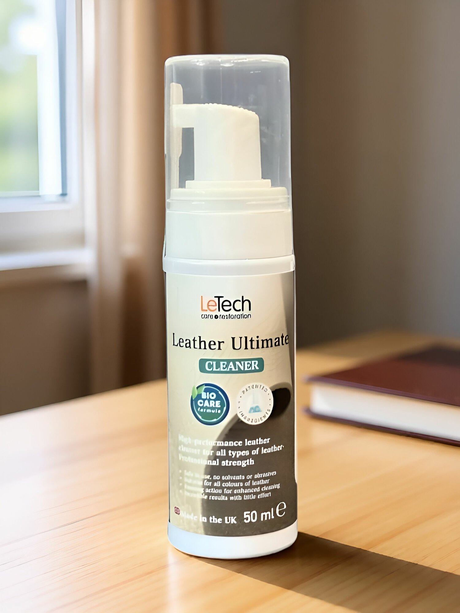 Средство для чистки кожи LeTech, Leather Ultimate Cleaner 50 мл