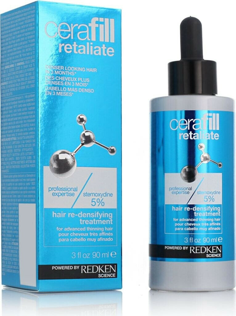 Redken Cerafill Retaliate - Стемоксидин 5% Ежедневный несмываемый уход для кожи головы и сильно истонченных волос 90 мл