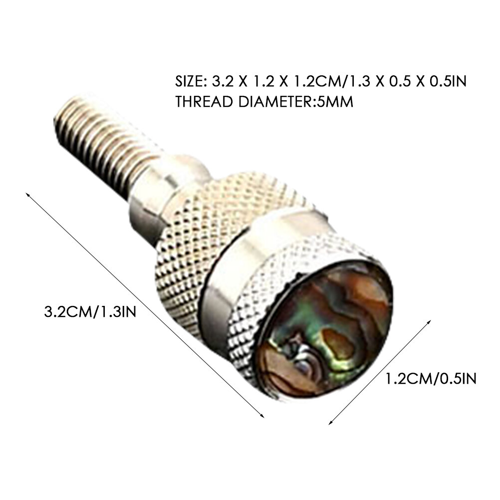 Винт Для Укрепления Галса Саксофона Из Прочного Металла 1 Шт Серебристый 0.5Cm