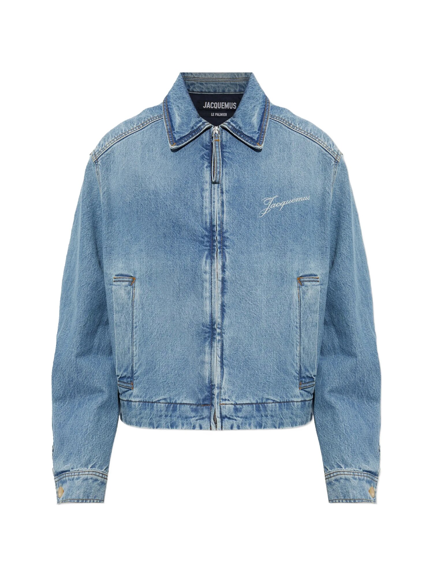 Куртка The de-Nîmes Canevas zip-up denim jacket