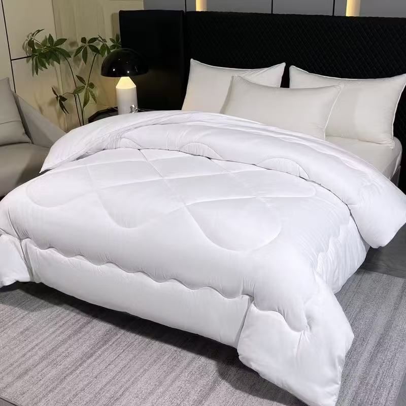 JuTongGuoJi Одеяло Полуторный 150x200 см, Всесезонное, Зимнее, с наполнителем полиэфирное волокно, комплект из 1 шт