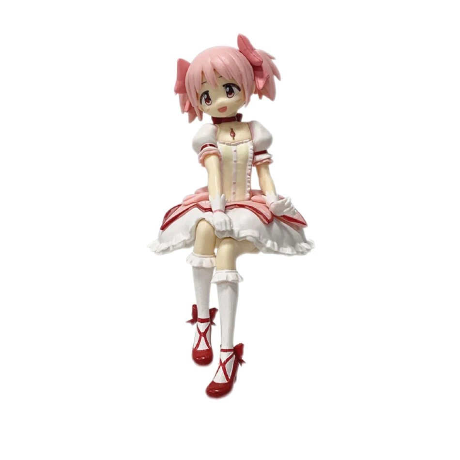 Фигурки Puella Magi Madoka Magica Bandai 6шт PVC Белый, 1pcs-opp bag