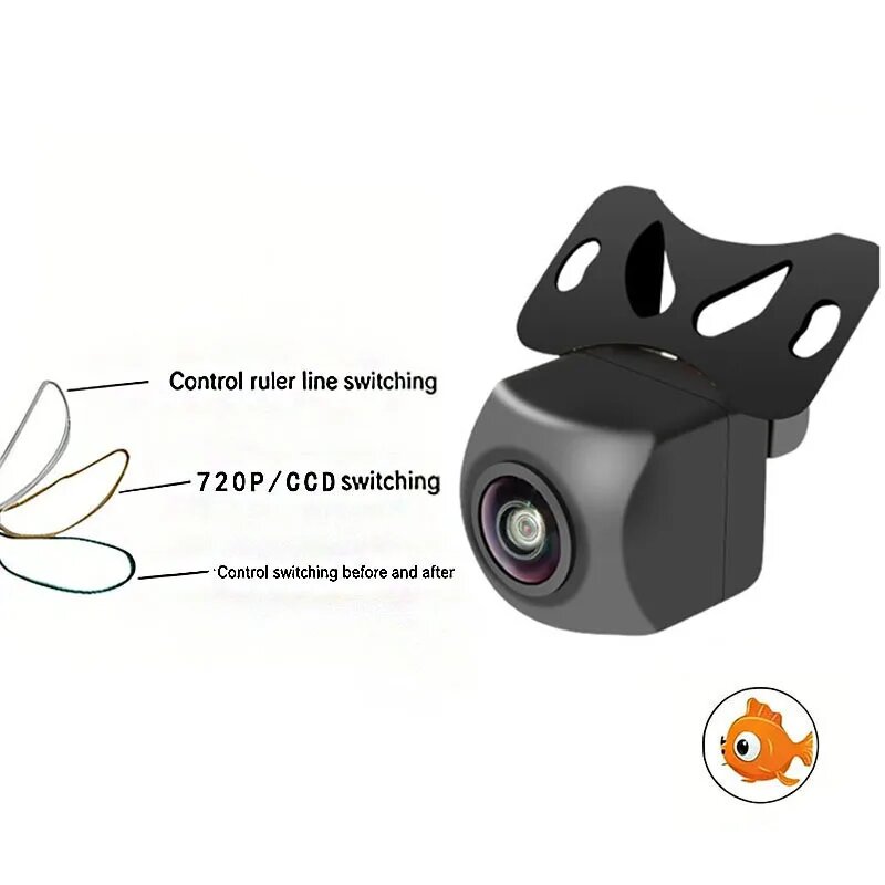 Автомобильная камера AHD/CCD: передняя/задняя, 170° широкоугольный объектив «рыбий 720PAHD-CCD