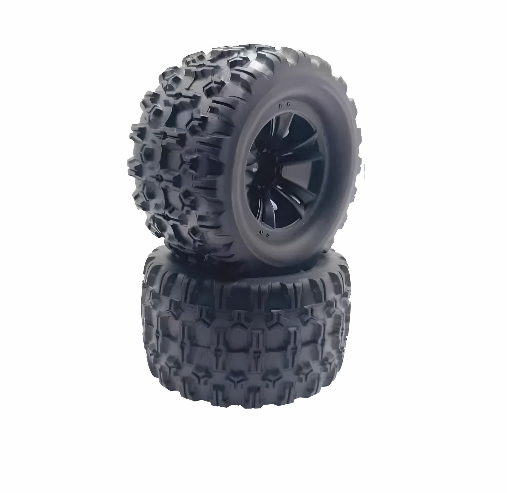 1/10 RC шины для монстр трака/2шт колеса для mjx 10208 v2 деталь шина MJX-1015A