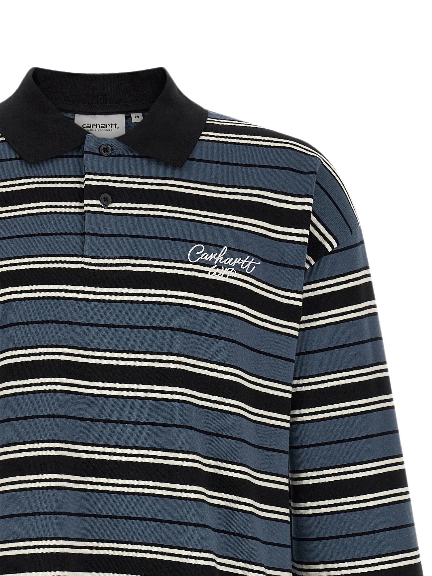 Рубашка Carhartt WIP L/S Devitt rugby shirt, размер 48, зеленый — фото 1