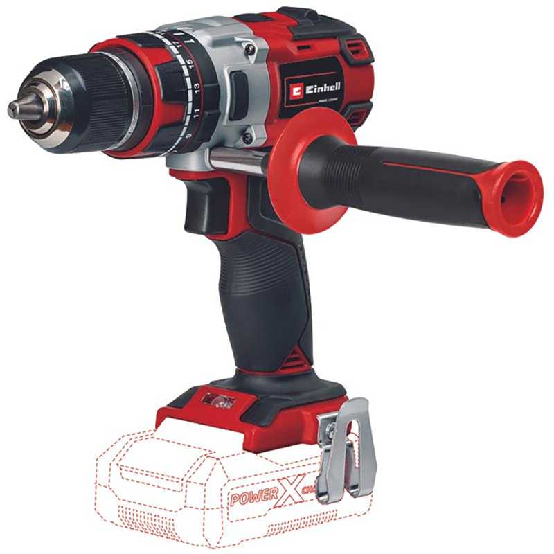 Einhell Дрель акк. ударная PXC TP-CD 18/80 Li-i BL,18В,80Нм, патрон 13мм, без АКК и ЗУ 4514305