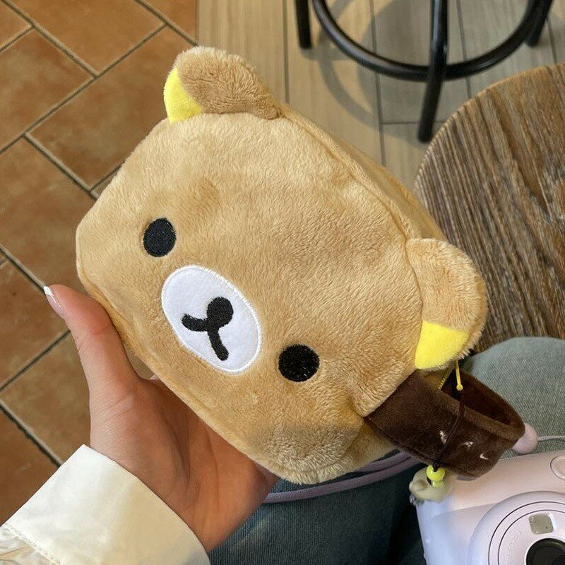 Пенал Rilakkuma в японском стиле в горошек, стильный высококачественный дизайн, нишевая коробка для канцелярских