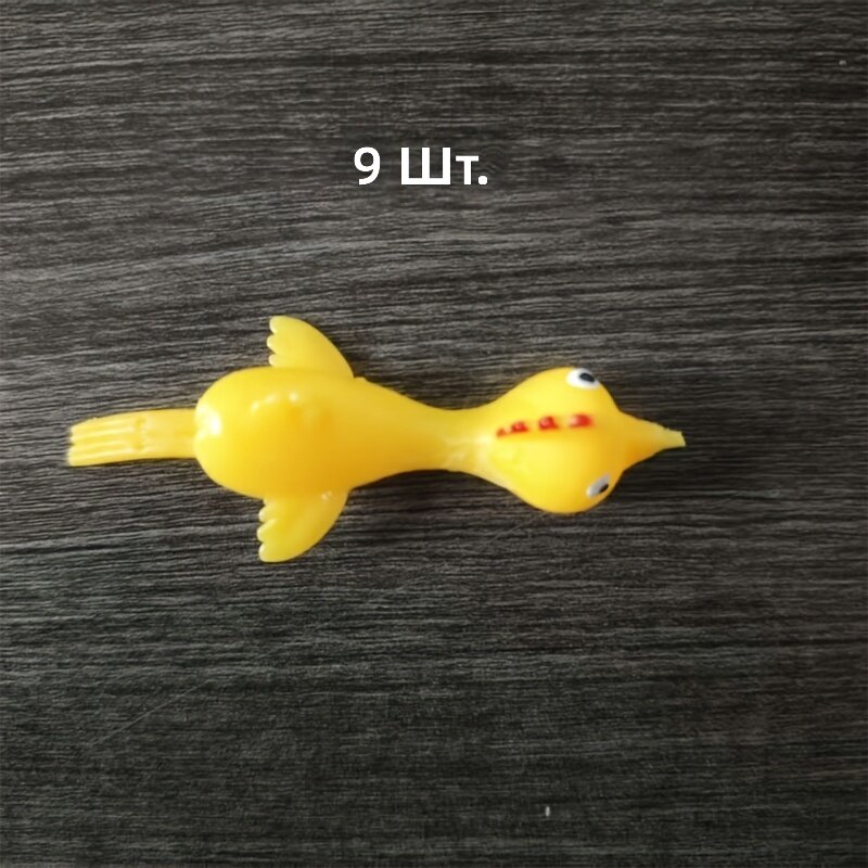 Настольная игра с мини-курицей на катапульте, набор из 9 шт.