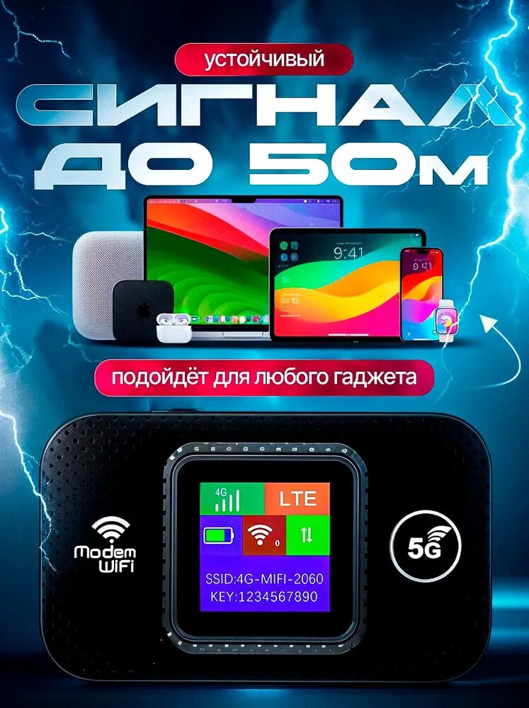 Роутер Mobile Wifi — фото 1