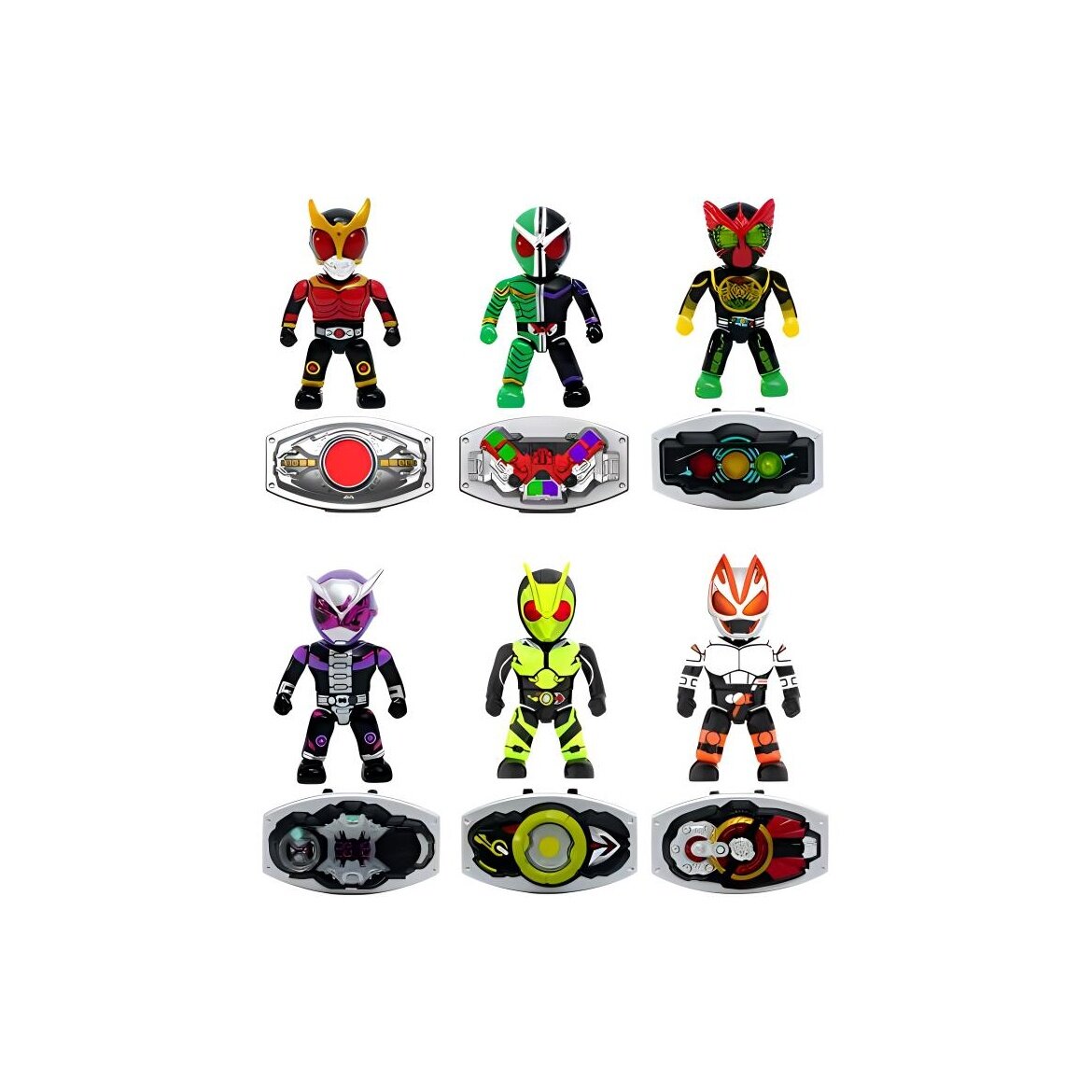Spiritual Creations Kamen Rider Kyofu W01 Мини Герой Игрушка Чиби Кукла Слепые Коробки