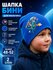 Шапка-бини Осень-зима 2026 для мальчиков, размер 48-52, синий