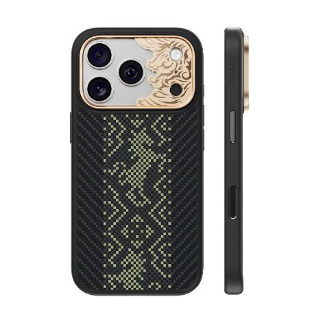 Усиленный чехол Benks Knight Pro Case Kevlar для iPhone 18 Pro Max /17 Pro Max 6.9", цвет Черный (Black Knight)