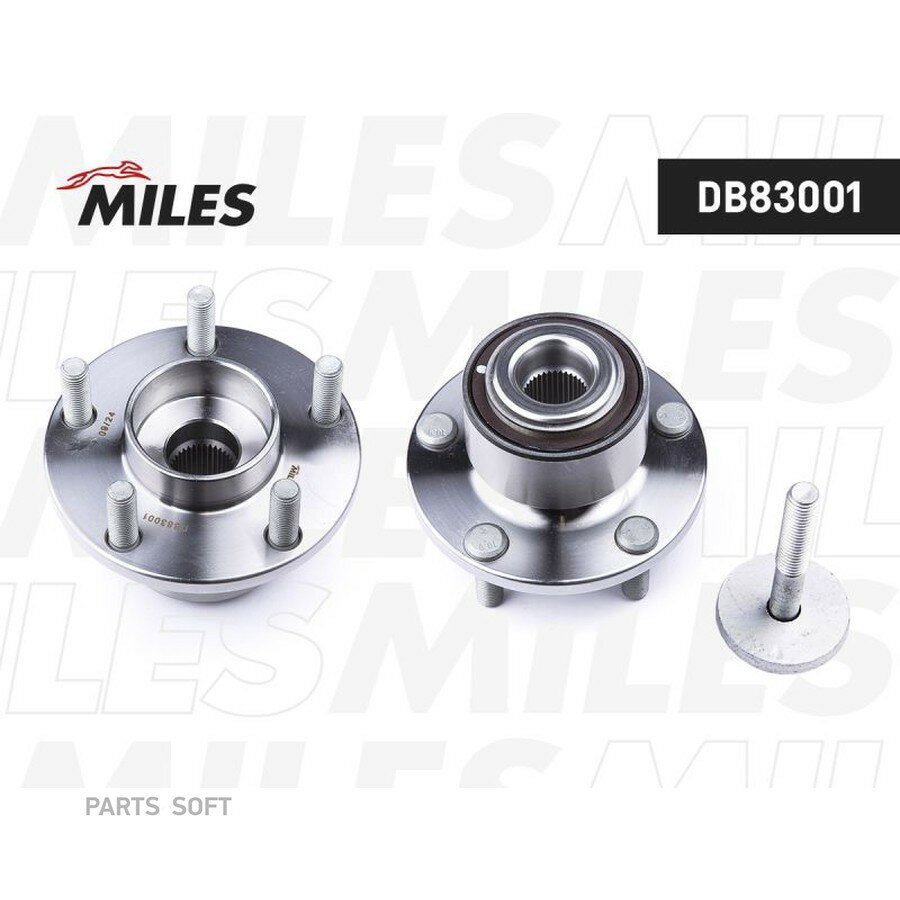 CTУПИЦACПOДШИПHИKOMFORDFOCUSIICMAX03ПEPDB83001 от официального дистрибьютора, MILES, артикул DB83001
