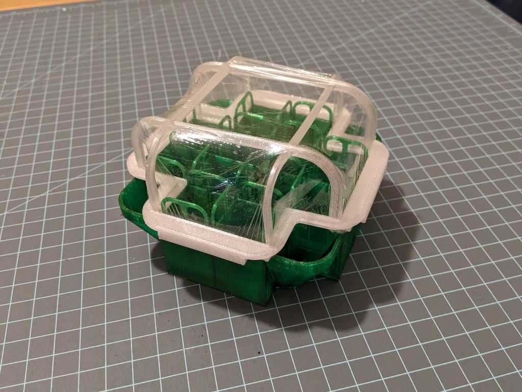 Кашпо для растений дизайнерская, 3D-печать под заказ, арт. PZ-PLANT-PR-133998