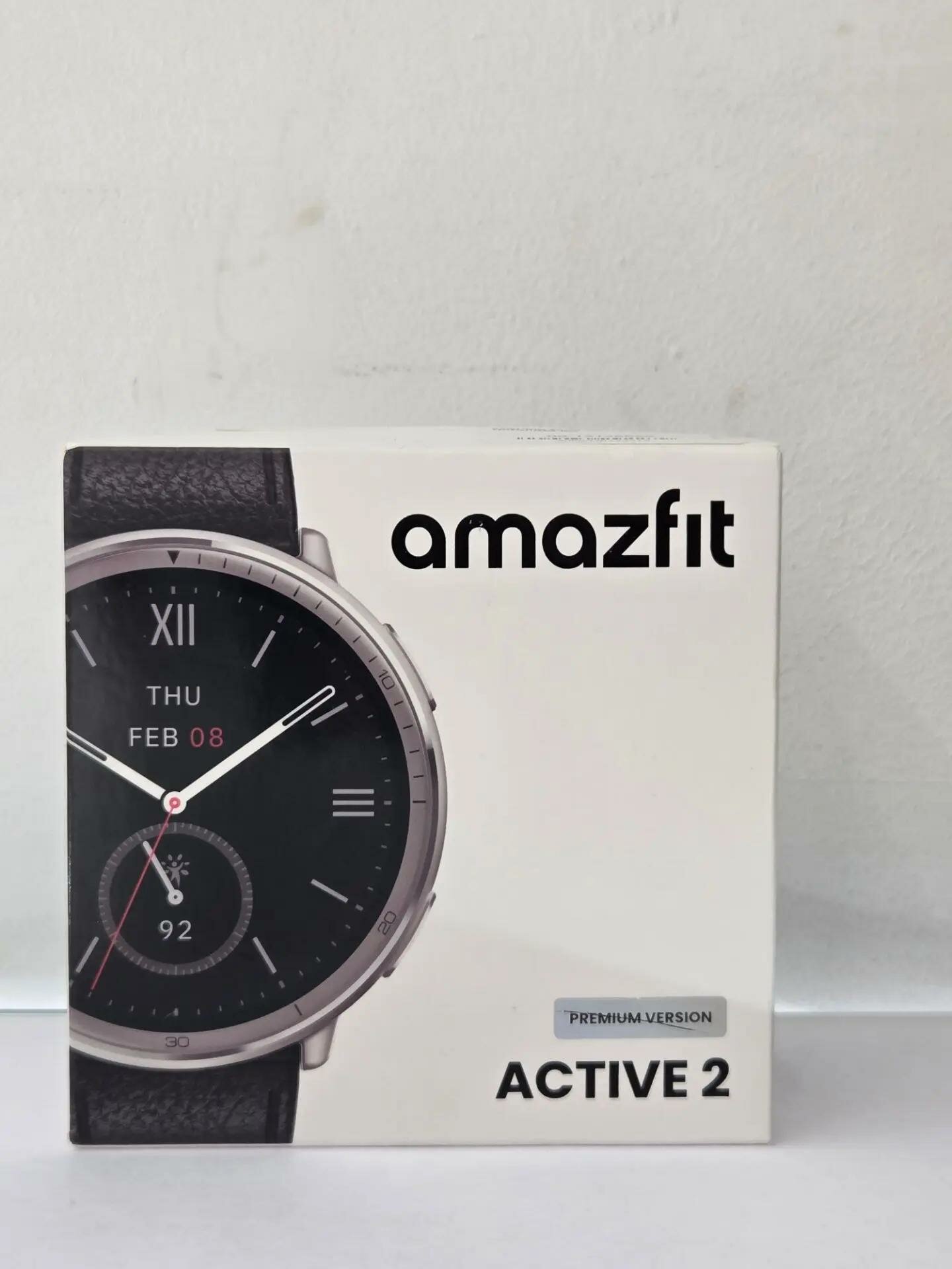 Умные часы Amazfit Active 2 Premium + доп. ремешок, Android, iOS — фото 1