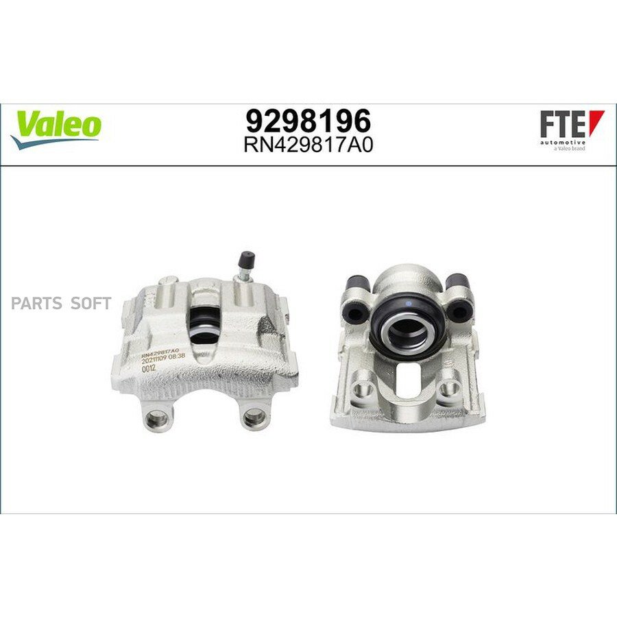 Тормозной суппорт от официального дистрибьютора, FTE AUTOMOTIVE, артикул 9298196