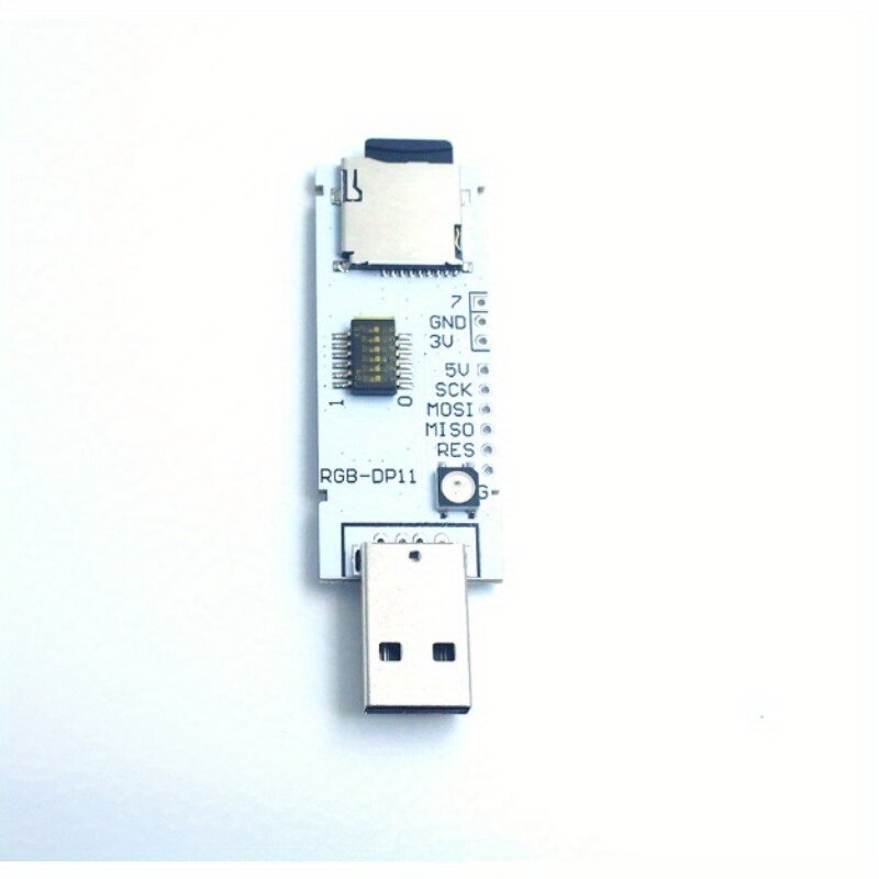 Одноплатный компьютер на базе Linux с интерфейсом USB 2.0, 256 МБ ОЗУ и 8 ГБ флеш-памяти, модель Белый утёнок