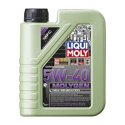 Синтетическое моторное масло Liqui Moly Molygen NG 5W-40, 1л
