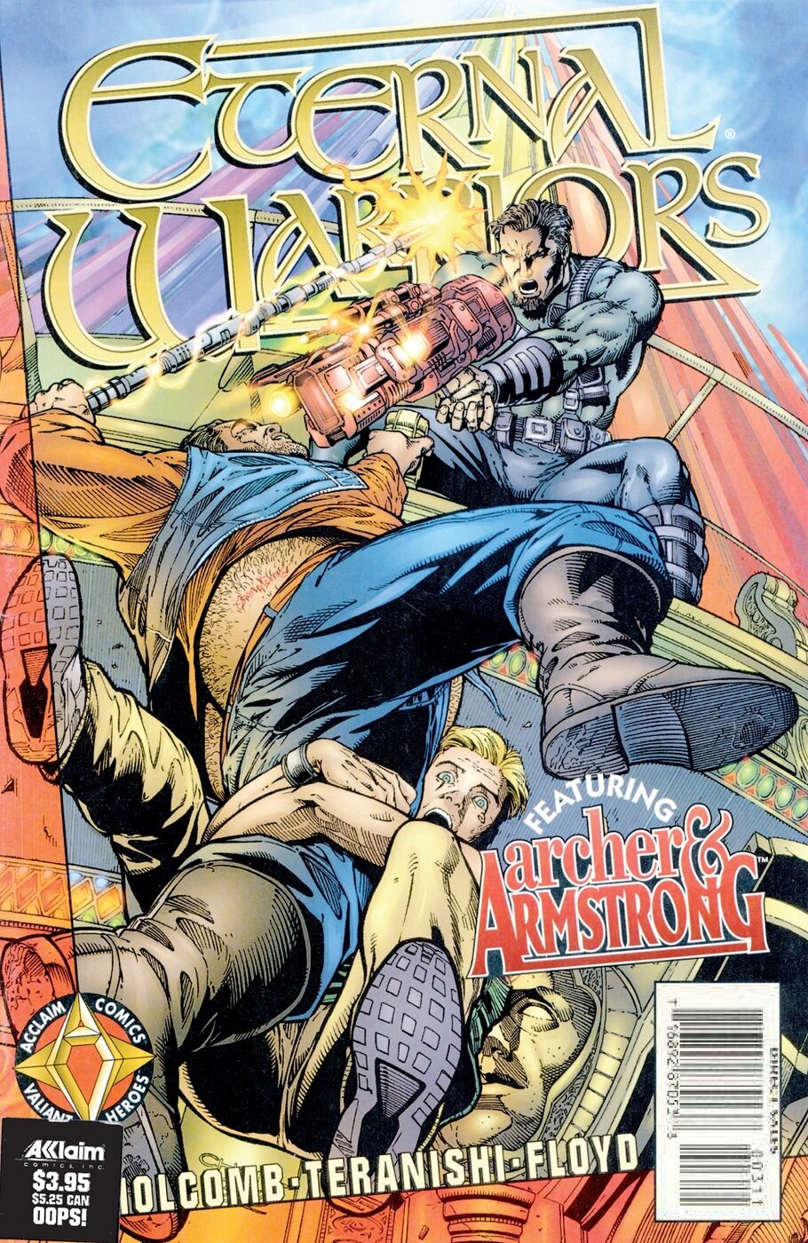 Eternal Warriors Vol.1 №3. США Декабрь 1997. Оригинальный