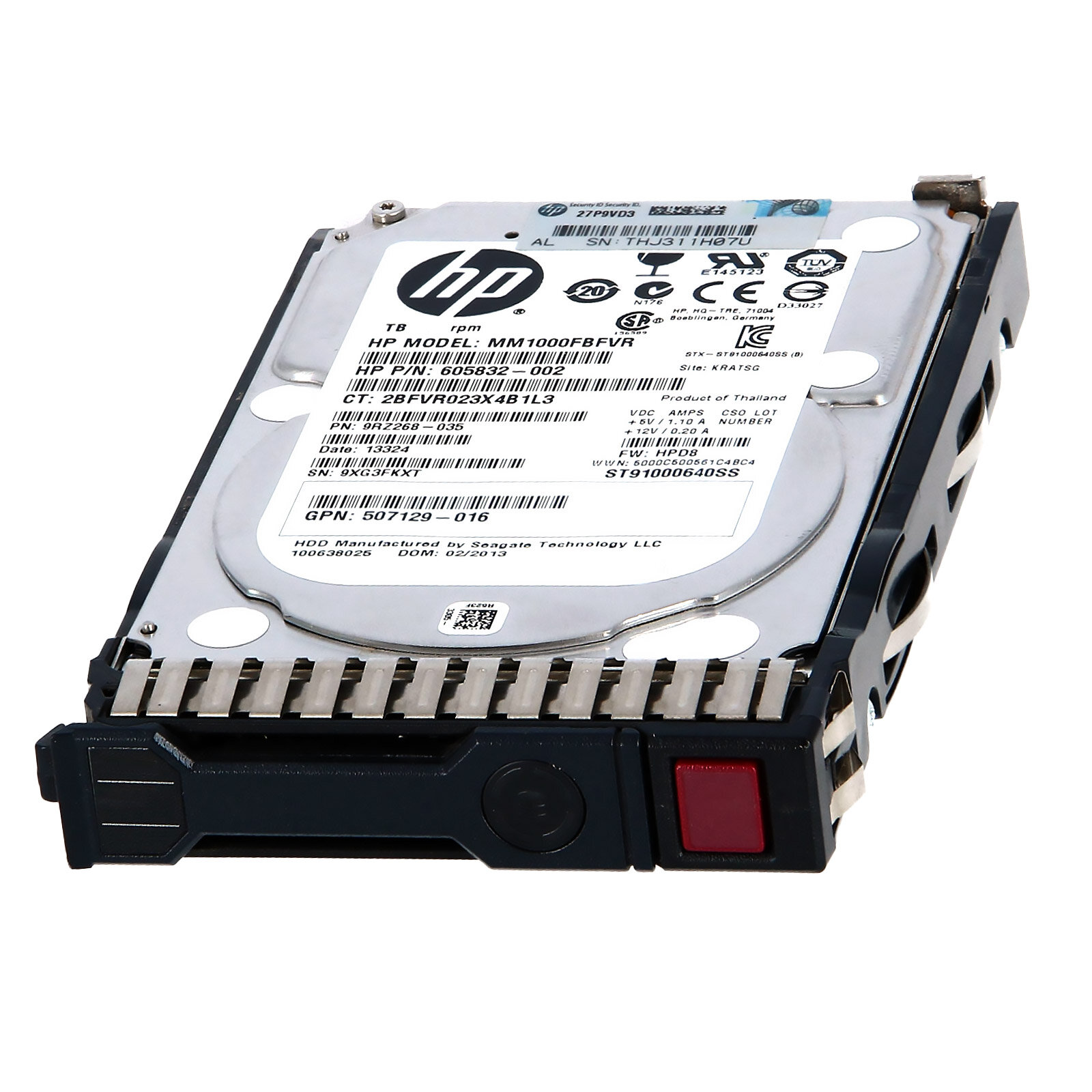 Серверный SAS HDD 3.5" 600GB HP (HUS156045VLS600)