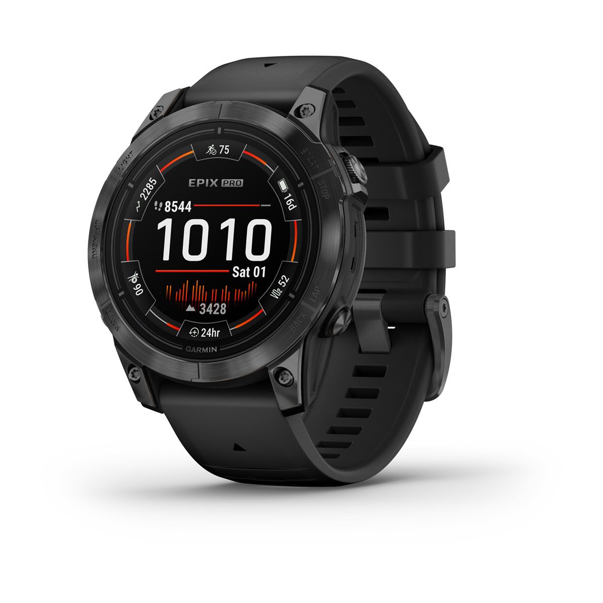 Смарт-часы Garmin Epix Pro Gen 2 47mm (Black/Red) (010-02803-01)