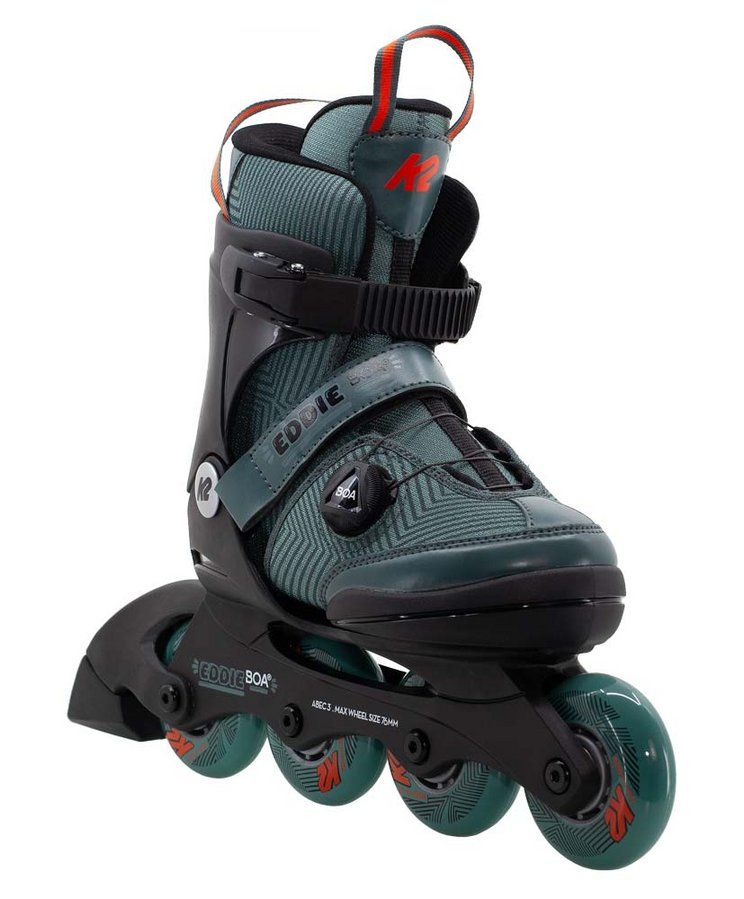 Детские ролики K2 Eddie Boa - Dark Teal р. 32-37