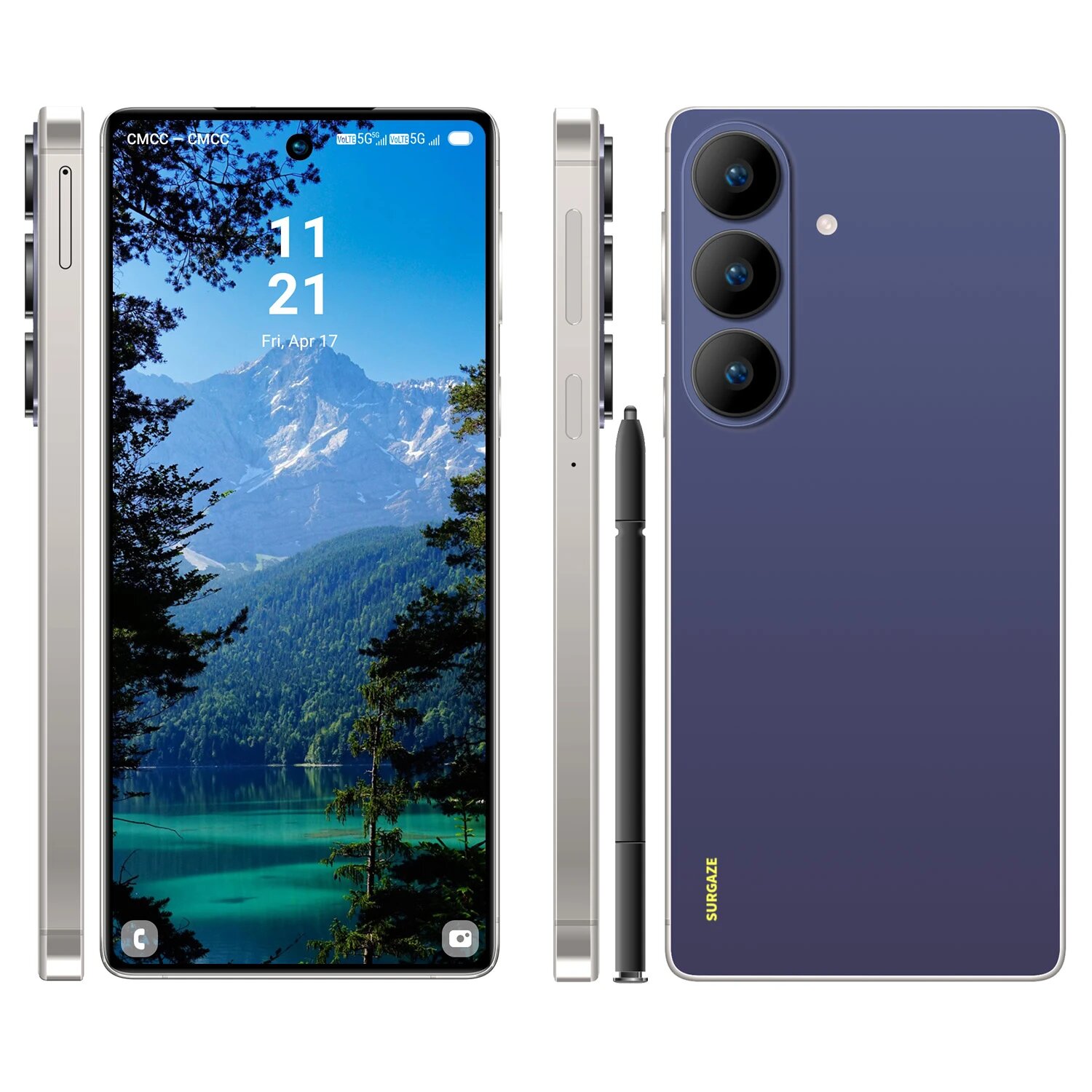 SURGAZE Новый высокопроизводительный 12G RAM 512GB ROM, Фиолетовый, 12ГБ, 512ГБ, Фиолетовый, Purple
