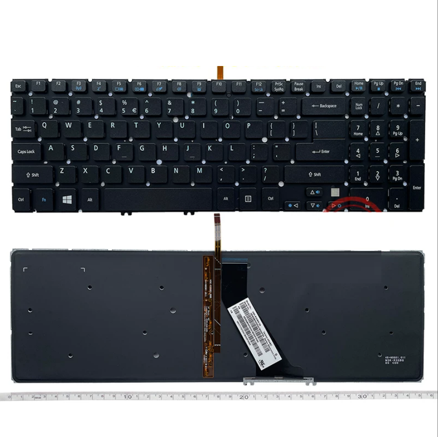 Американская раскладка клавиатуры для ноутбуков Acer Aspire V5-531 V5-551G V5-571 V5-571G V5-571P клавиатура ноутбука