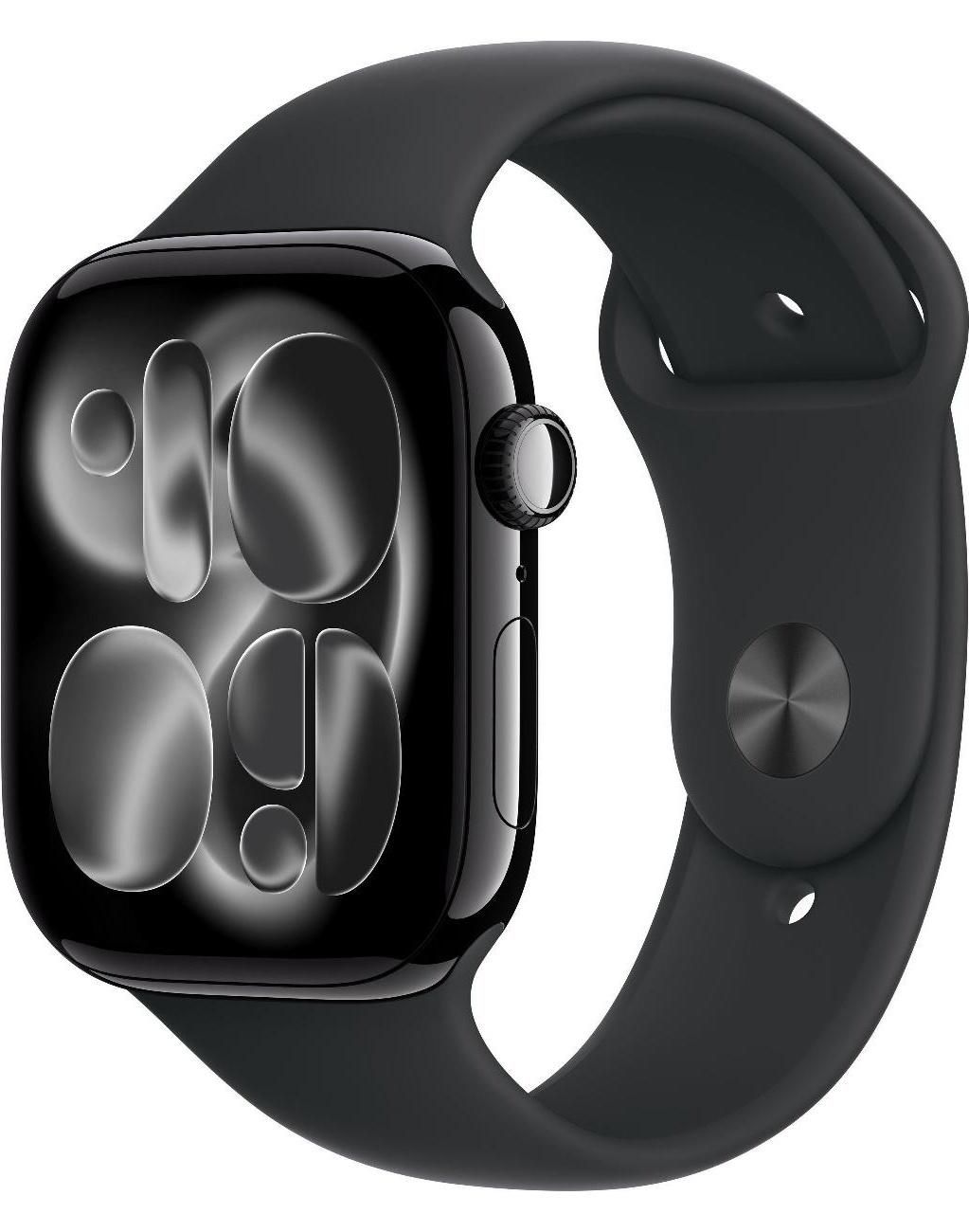 Смарт-часы Apple Watch Series 11 46mm Jet Black Aluminium Black Sport Band
