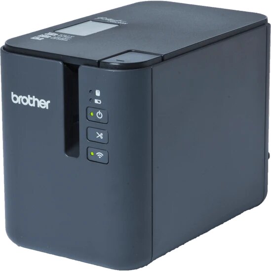 Принтер для печати наклеек Brother PT-P950NW, настольный, авторезак