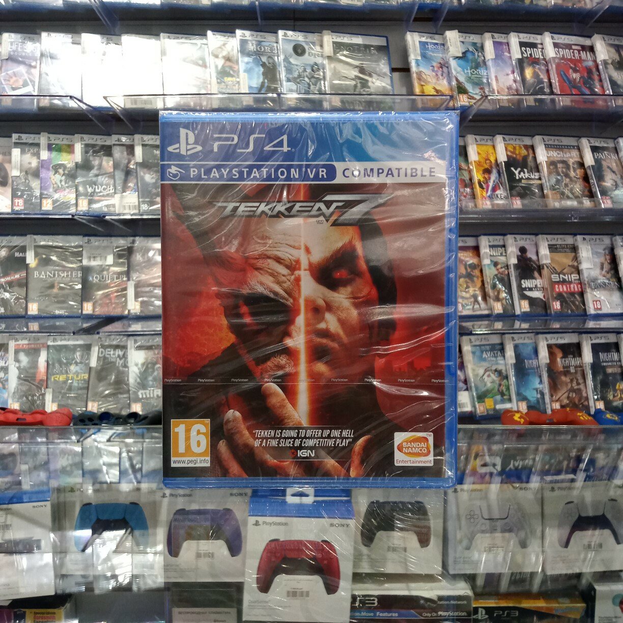 Tekken 7 (с поддержкой PS VR) [PS4, русские субтитры](SPC)