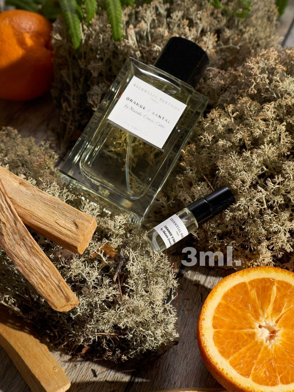 ESSENTIAL PARFUMS PARIS Вода парфюмерная Orange X Santal 3 мл