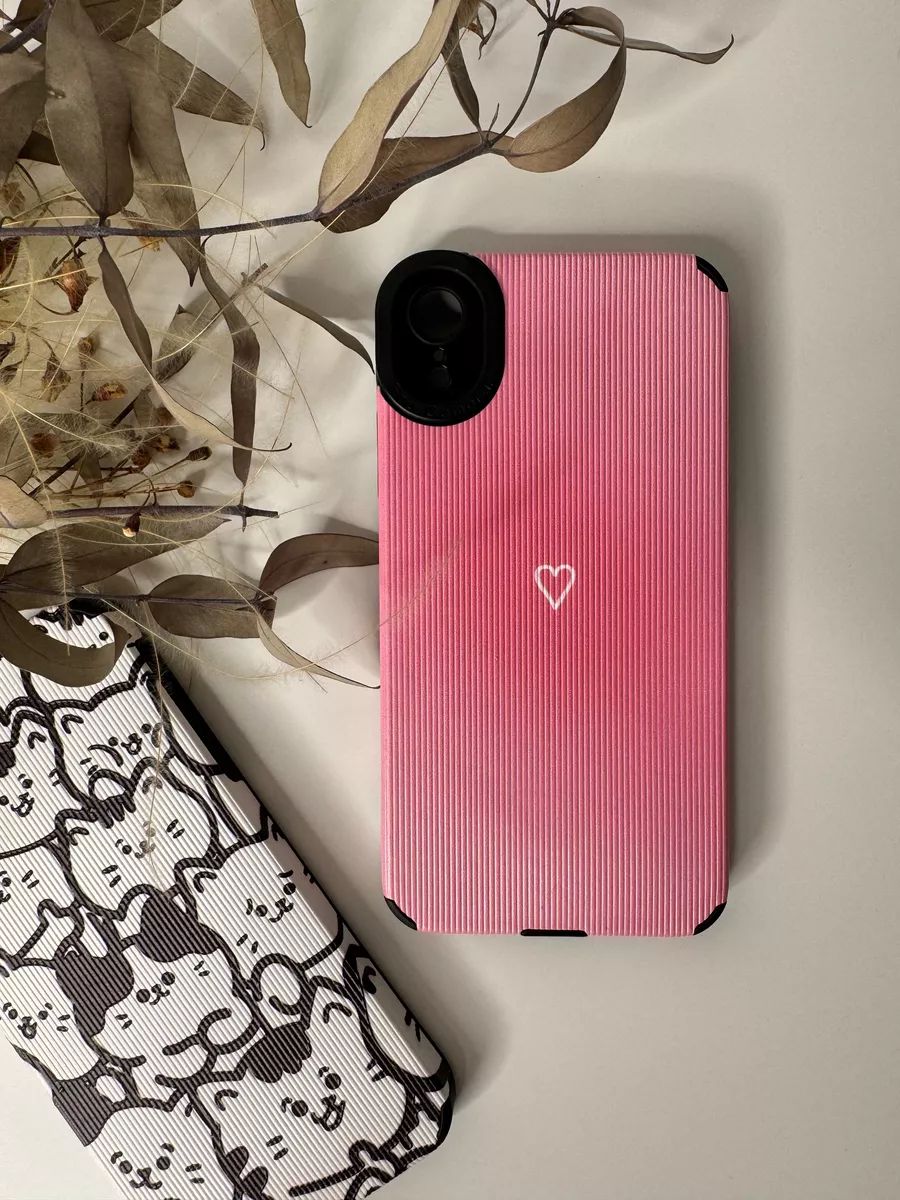 Розовый Чехол-Накладка для смартфона Apple iPhone XR, материал силикон, защита камеры