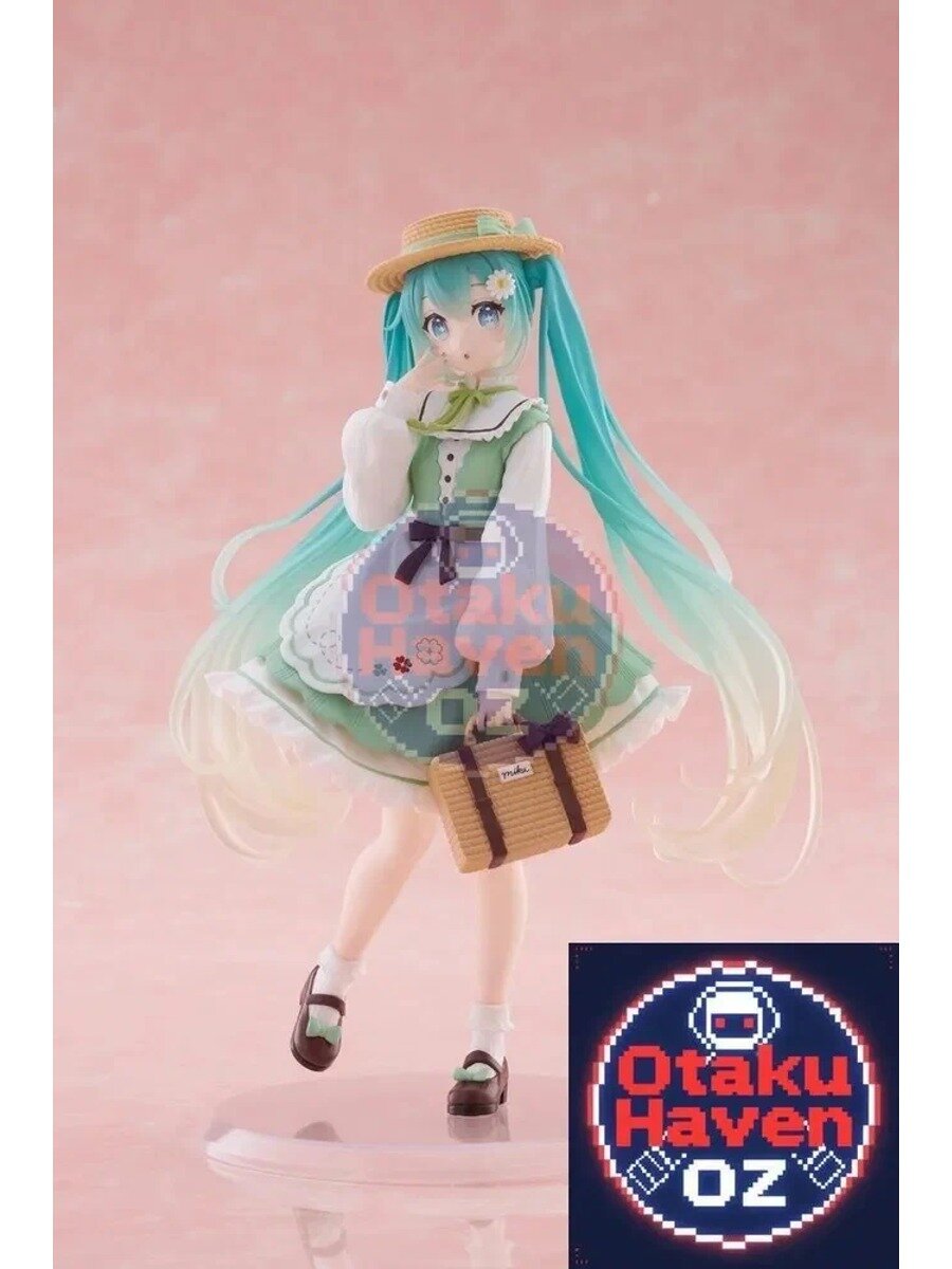 Аниме фигура MIKU Fashion Figure Country, высота 18 см, сувенирная, из пластика, резины и акрила