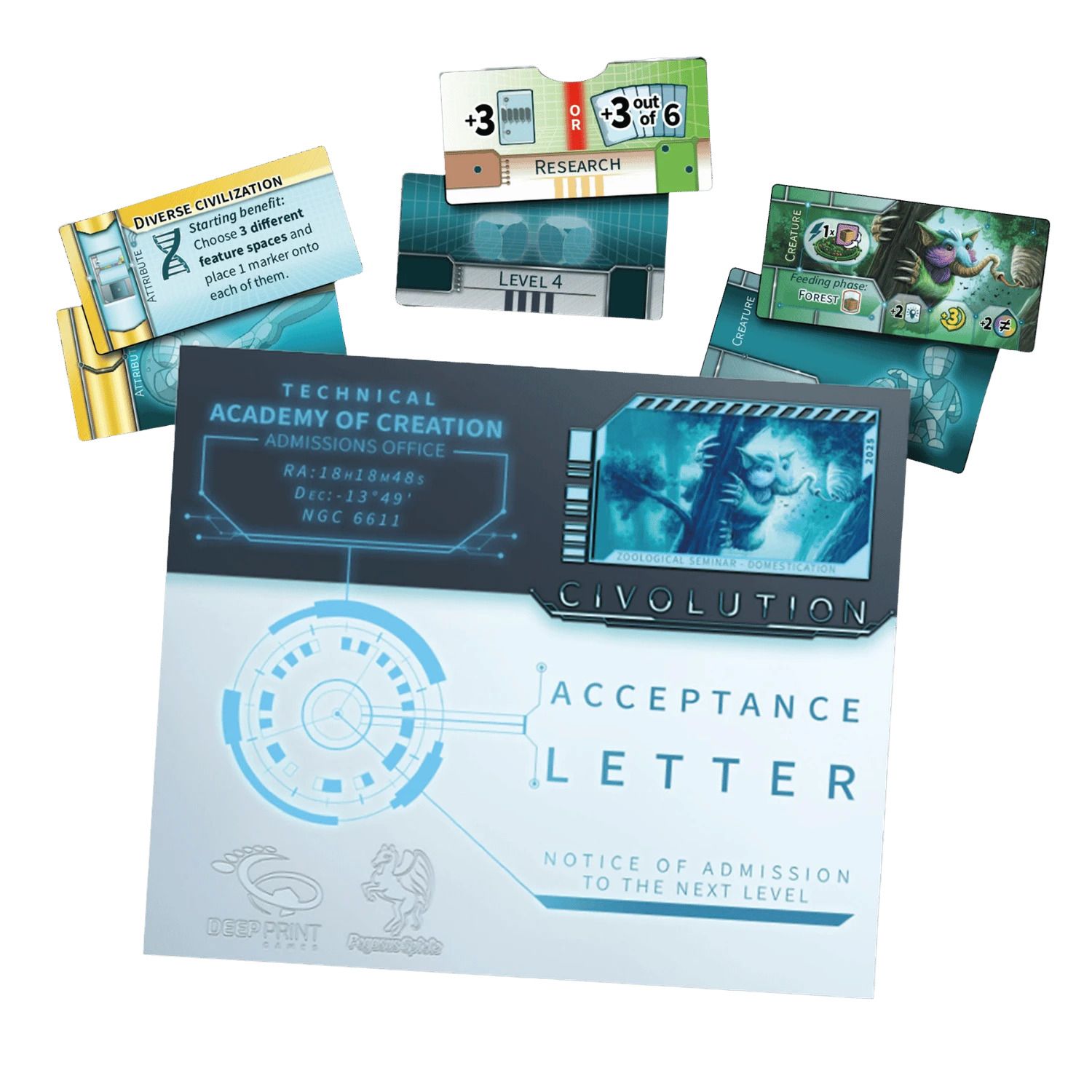Civolution: Acceptance Letter - дополнение для настольной игры на английском языке