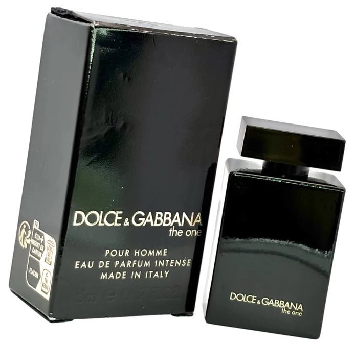 Парфюмерная вода D&G The One Intense 5 мл миниатюра мужская - Дольче Габбана Зе Ван О Де парфюм Интенс