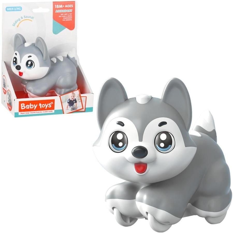 Игрушечная машинка Trifox собачка на колёсиках, ездящее транспортное средство для детей