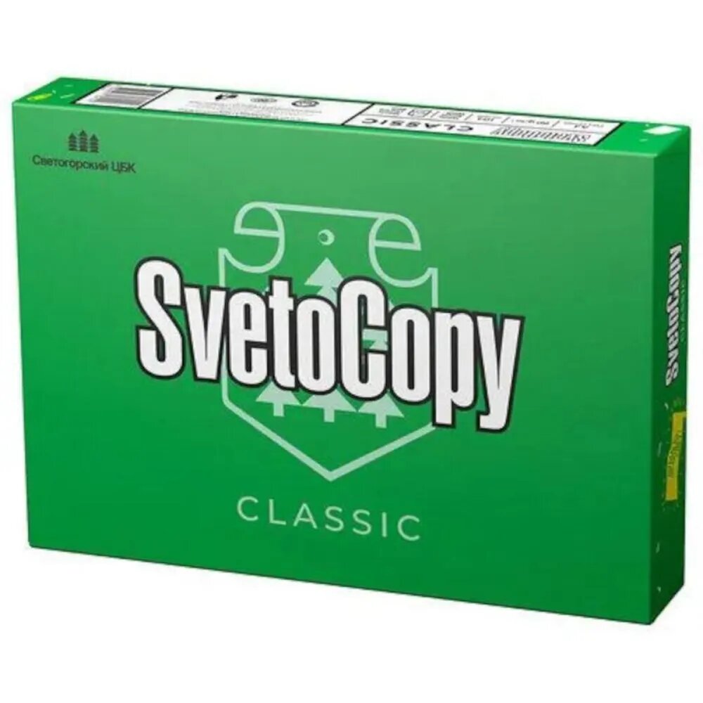 Бумага для принтера Svetocopy A4, 80 г/м2, 500 листов