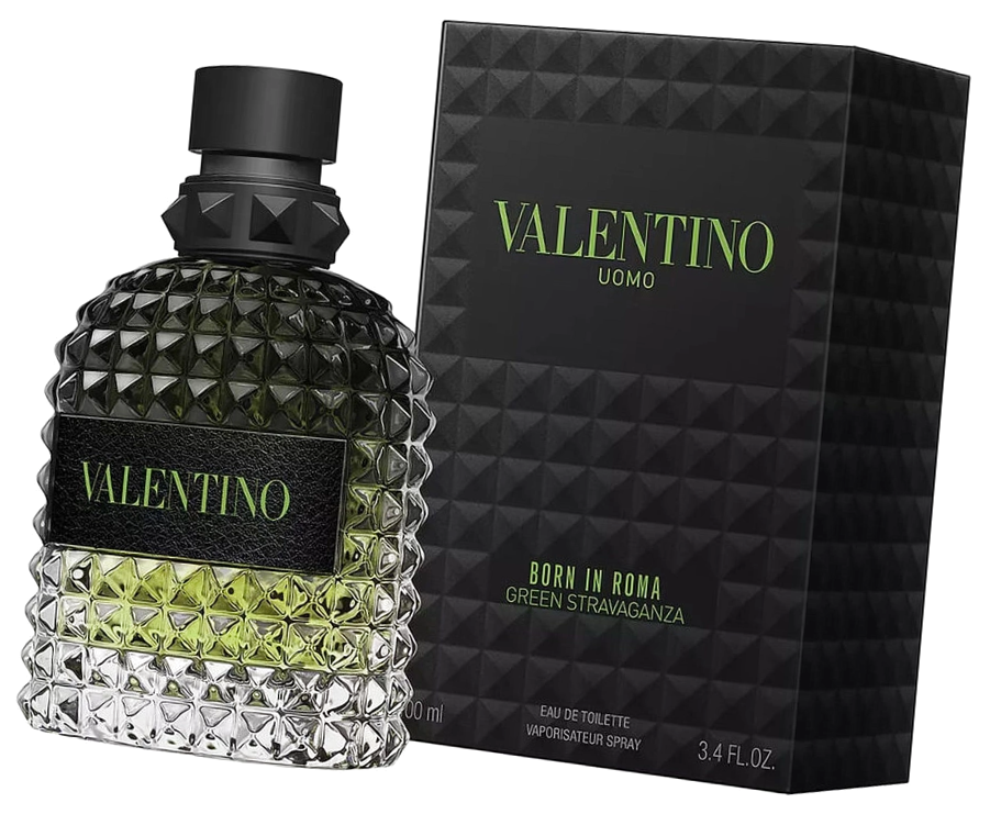 Valentino Uomo Born In Roma Green Stravaganza парфюм мужской 100 мл - Валентино Уомо Борн