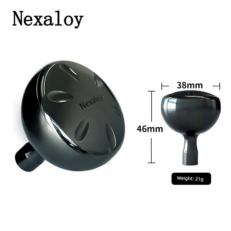 Nexaloy 38 мм глянцевый серый сферический рычаг для спиннинга Shimano Stella