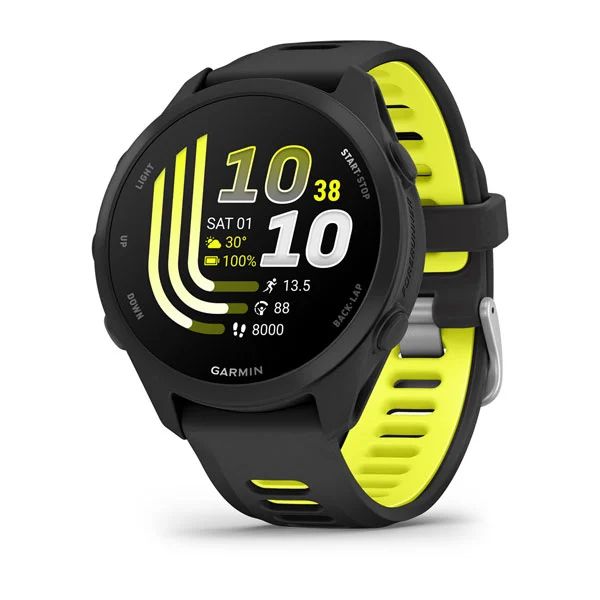 Смарт-часы Garmin Forerunner 170 Black with Black/Amp Yellow Band 010-03920-00