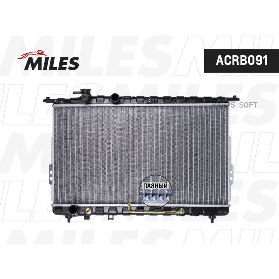Радиатор HYUNDAI SONATA EF/MAGENTIS/OPTIMA MILES ACRB091 | цена за 1 шт