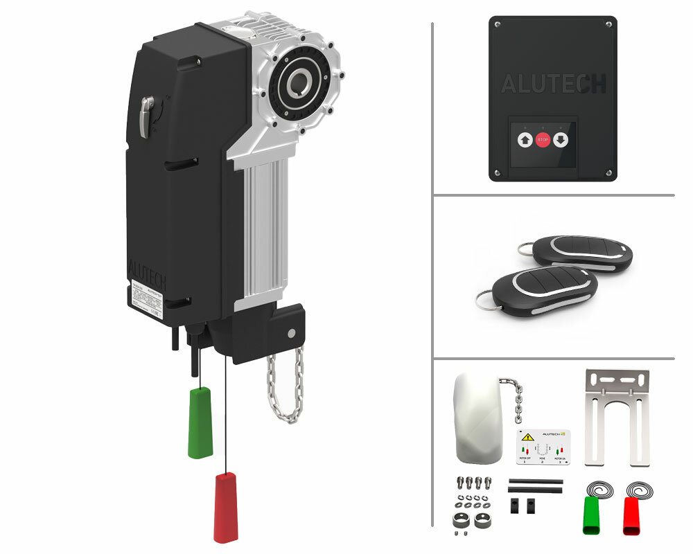 ALUTECH Комплект электропривода для промышленных ворот, TR-5024-230KIT-N