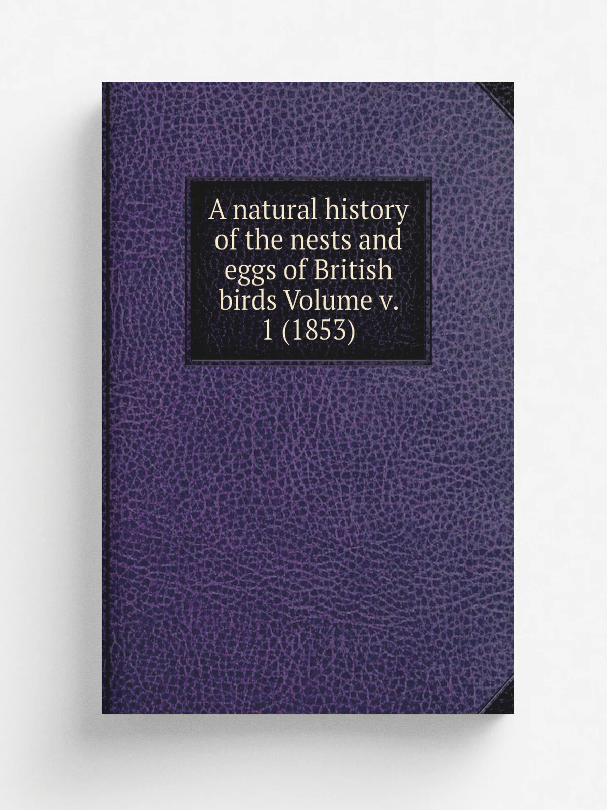A natural history of the nests and eggs of British birds Volume v. 1 (1853) | Репринт