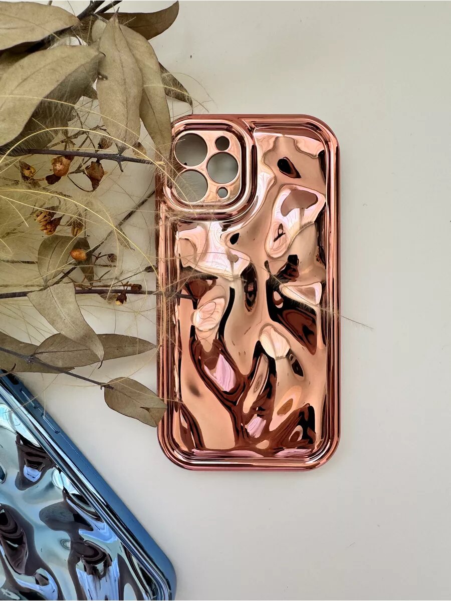 Чехол-Накладка для смартфона Apple iPhone 11 Pro, материал пластик, цвет золотой