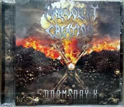 Музыкальный диск MALEVOLENT CREATION 'Doomsday X' (2004 RI 2022 UK press, BOBV840CD, new, sealed) (CD) (M)