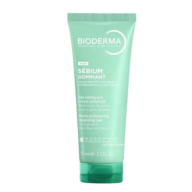 Bioderma Гуммирующий гель Себиум 75 мл 75 мл
